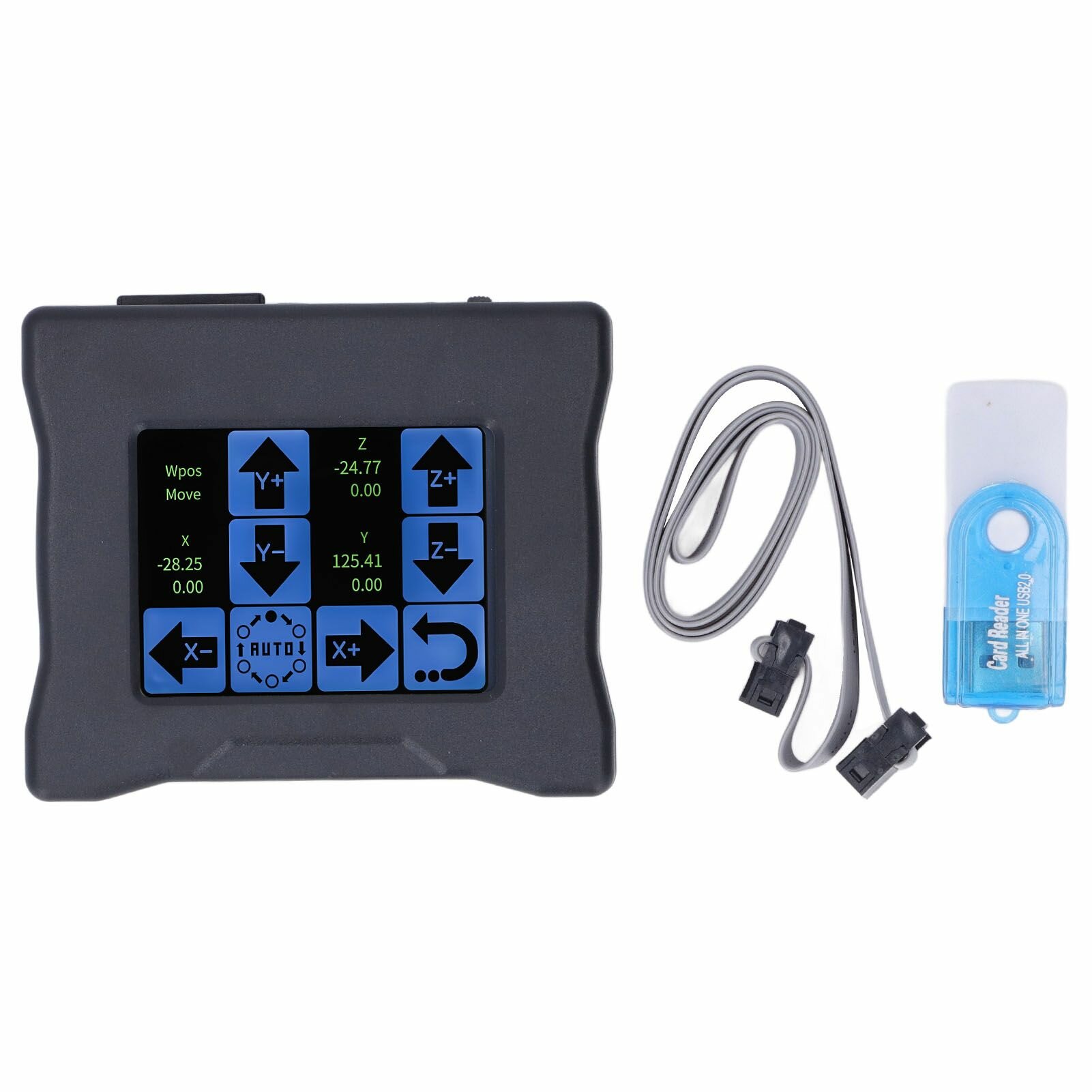 Оффлайн-контроллер ЧПУ с ЖК-сенсорным экраном для 3-осевой гравировальной фрезерной машины 3018 3020 4540