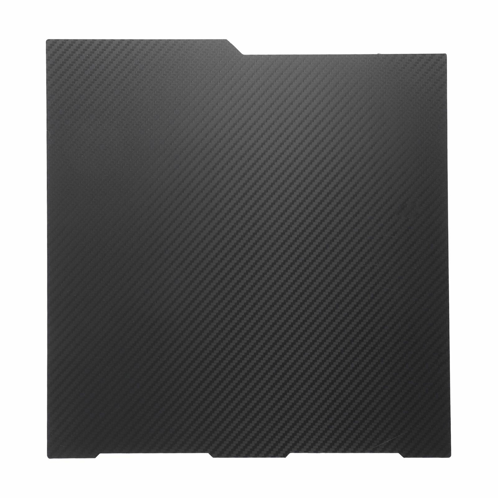 Гибкая текстура пластины построения PEI Smooth PET Carbon Fibre Двусторонняя печатная платформа 256x268 мм 3D-печатная платформа для Kobra 3