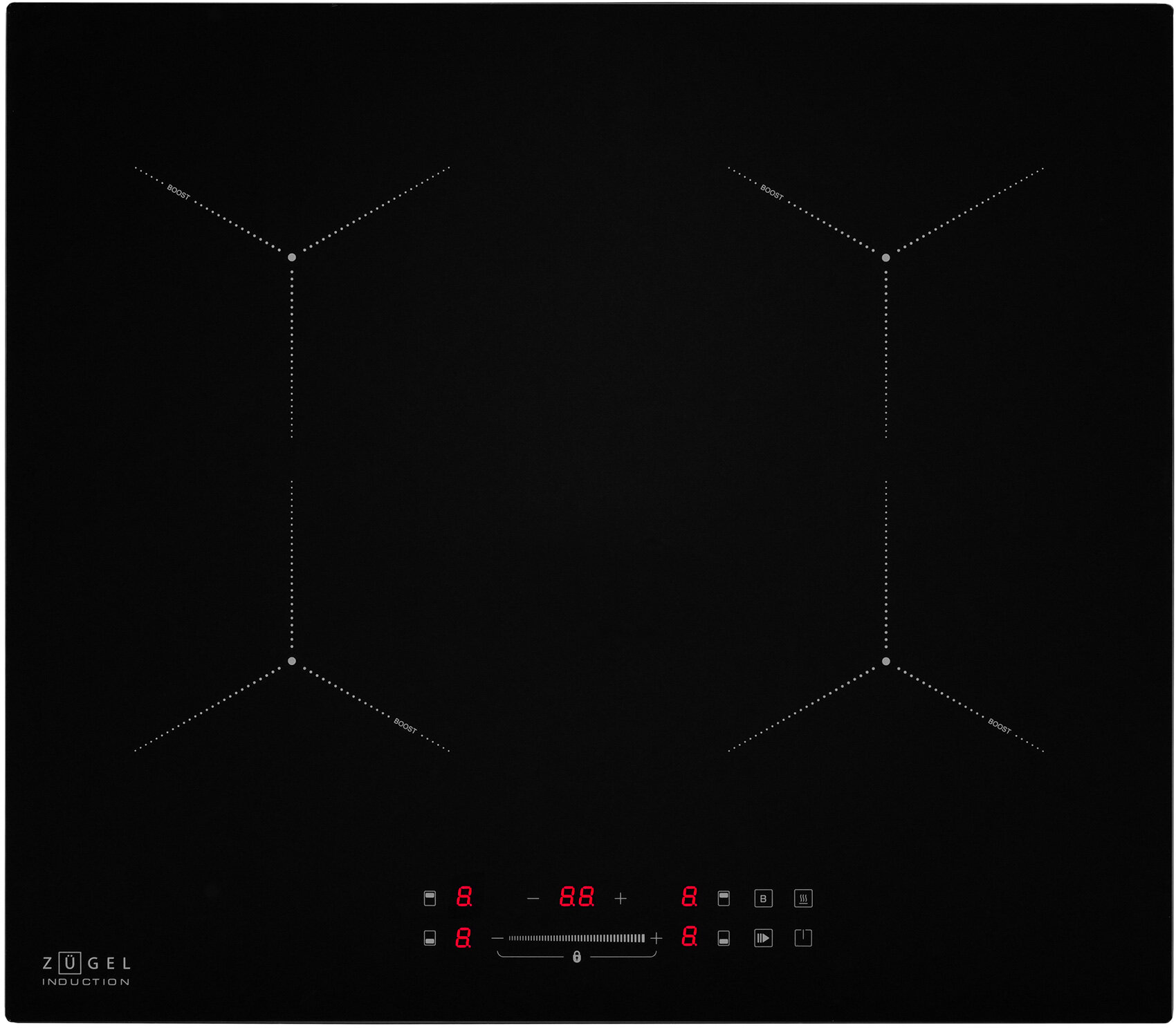 Электрическая варочная панель Zugel ZIH604B