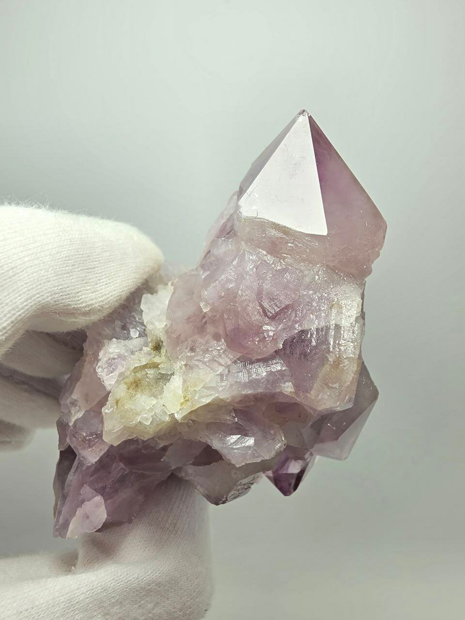 Аметист друза 74 мм, 200 г.