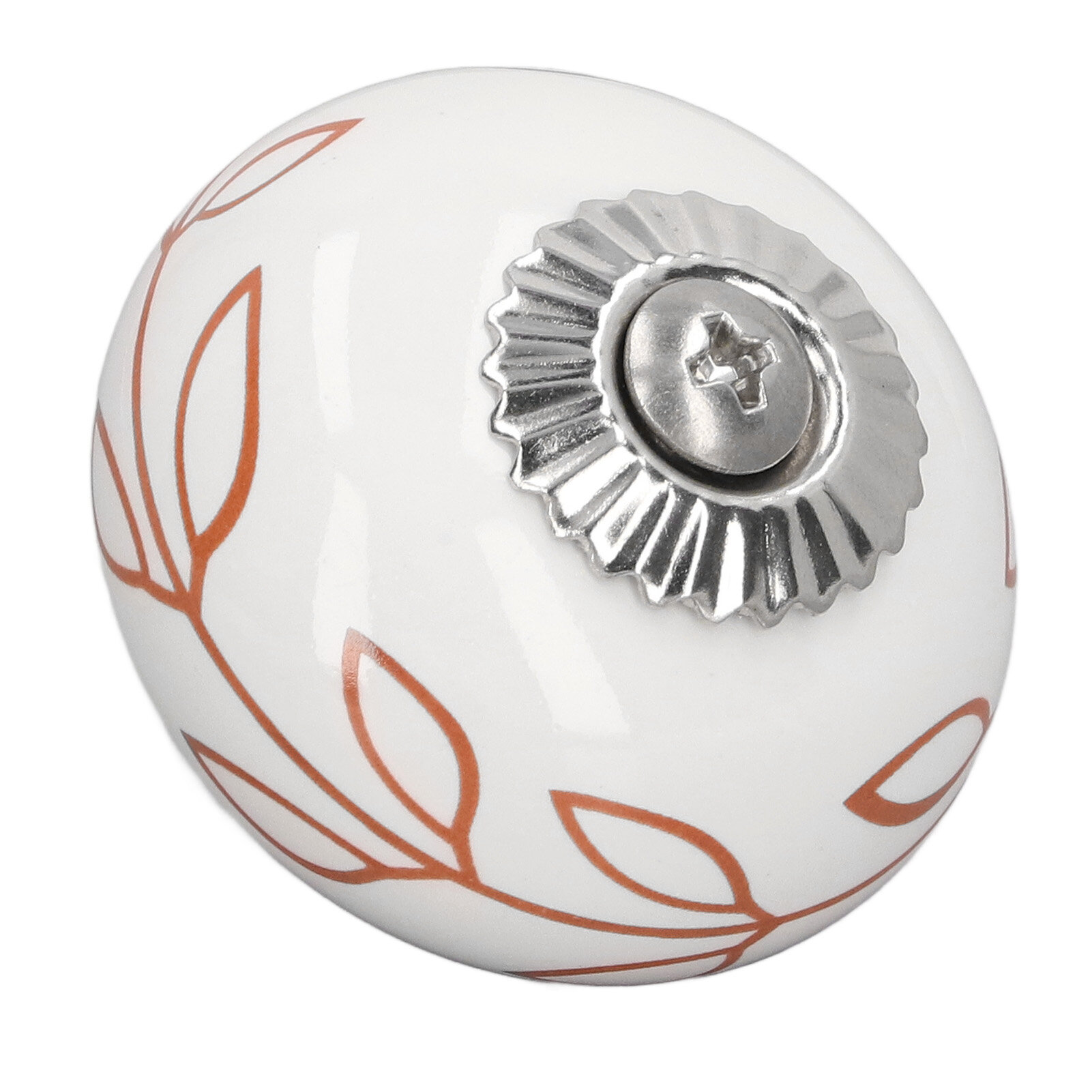 3 шт. дверные ручки из нержавеющей стали, керамические круглые ручки для ящика с одним отверстием, ручка для шкафа, гардероба