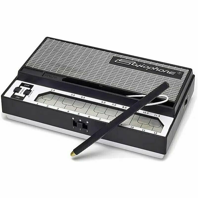 Аналоговый синтезатор Stylophone Dubreq S1, 20 клавиш, серебристый