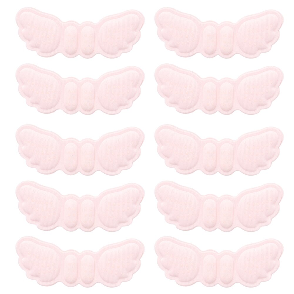 5 пары наклейка с высоким каблуком без скольжения Antiplip Antear Cail Fain Fack Pads Pads Accessy Acsossy (розовый, тонкий тип (толщина 3 мм)))