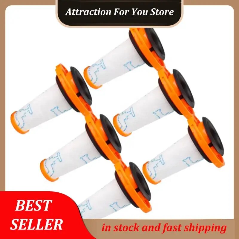 6 шт. предварительные фильтры для Rowenta X-FORCE FLEX 9,60, беспроводной пылесос, моющийся, многоразовый, эффективные аксессуары для чистки