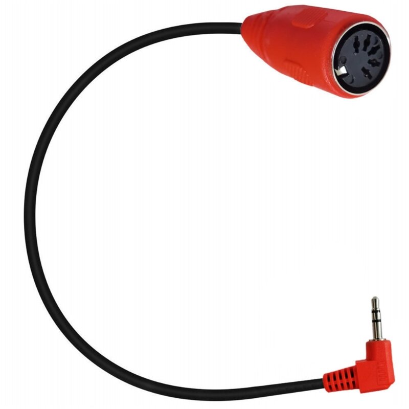 5Pin-разъем TRS, 3,5 мм - разъем DIN 5P для подключения звукового адаптера к кабелю для наушников