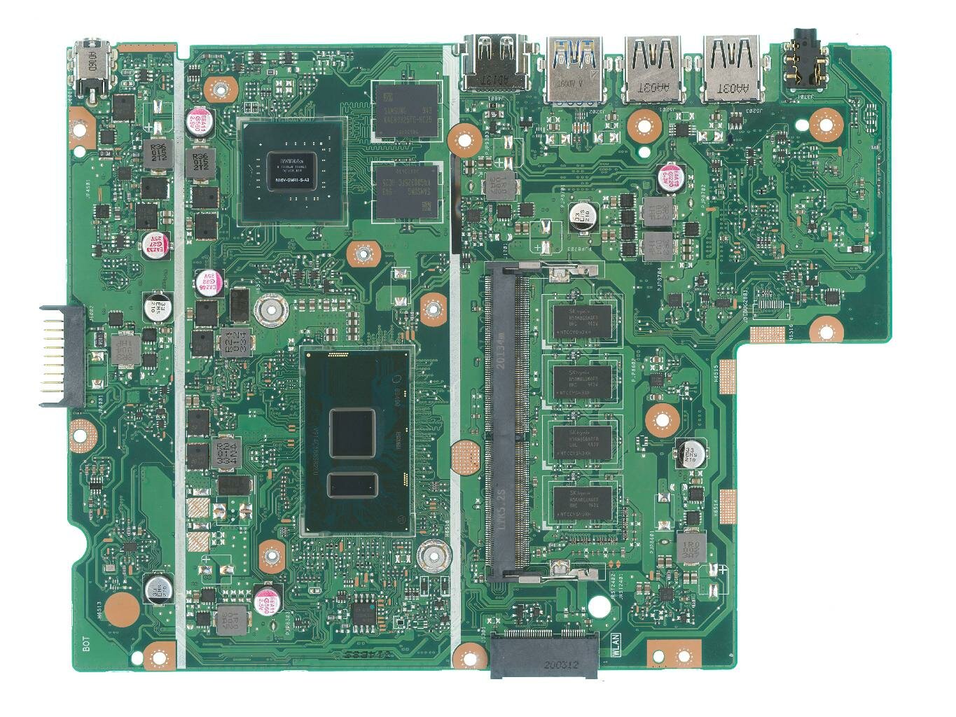 Материнская плата ASUS X540UBR i3-6100U, MX110