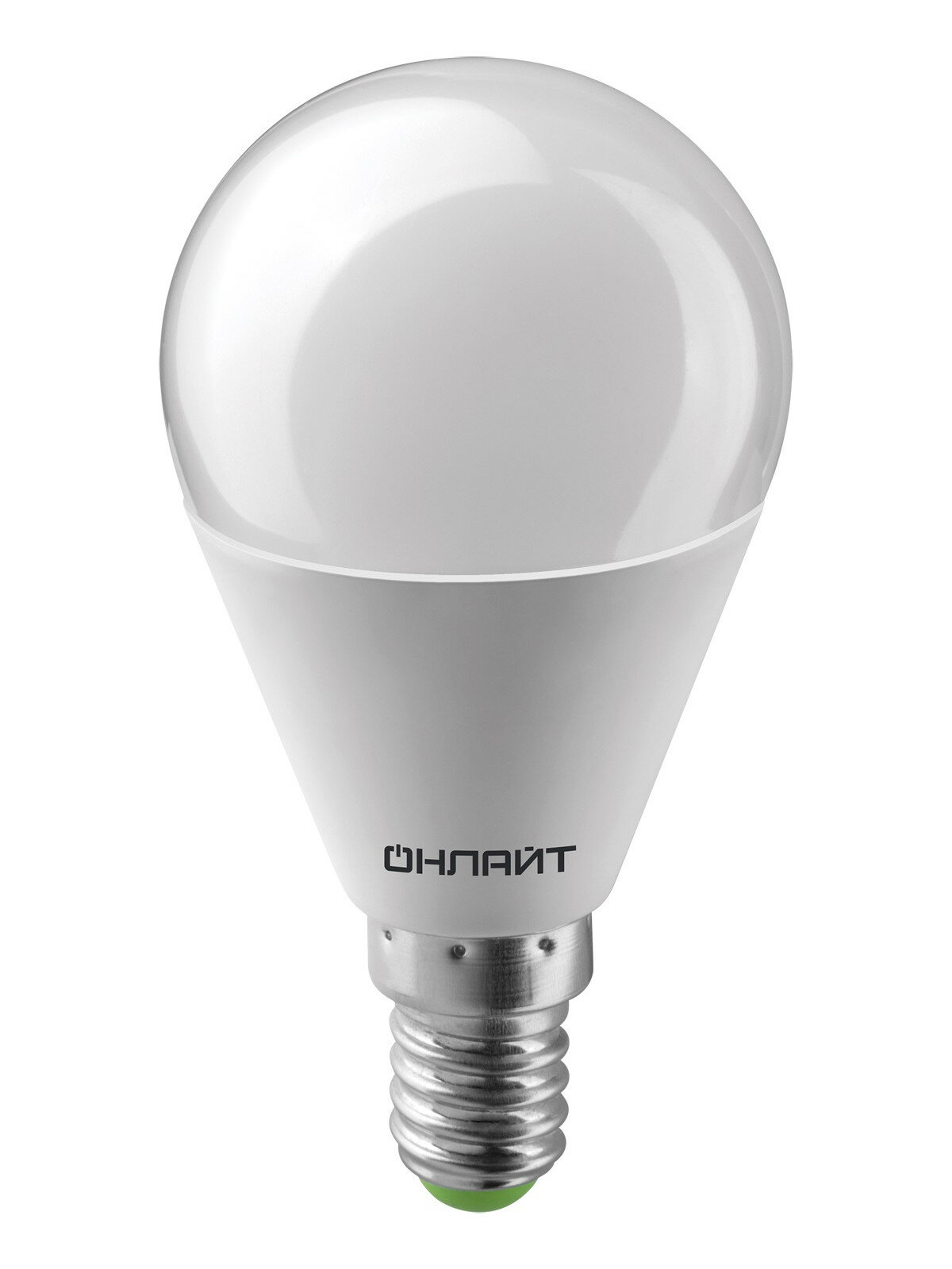 Лампа светодиодная онлайт 71625, 8 Вт, E14, 600 Лм 4000 K, 220 В, шар, G45