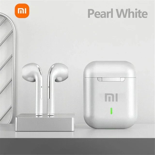 Беспроводные наушники Xiaomi J18, Hi-Fi стерео наушники-вкладыши с микрофоном, Bluetooth Touch, водонепроницаемые, с шумоподавлением, различные наушники, White