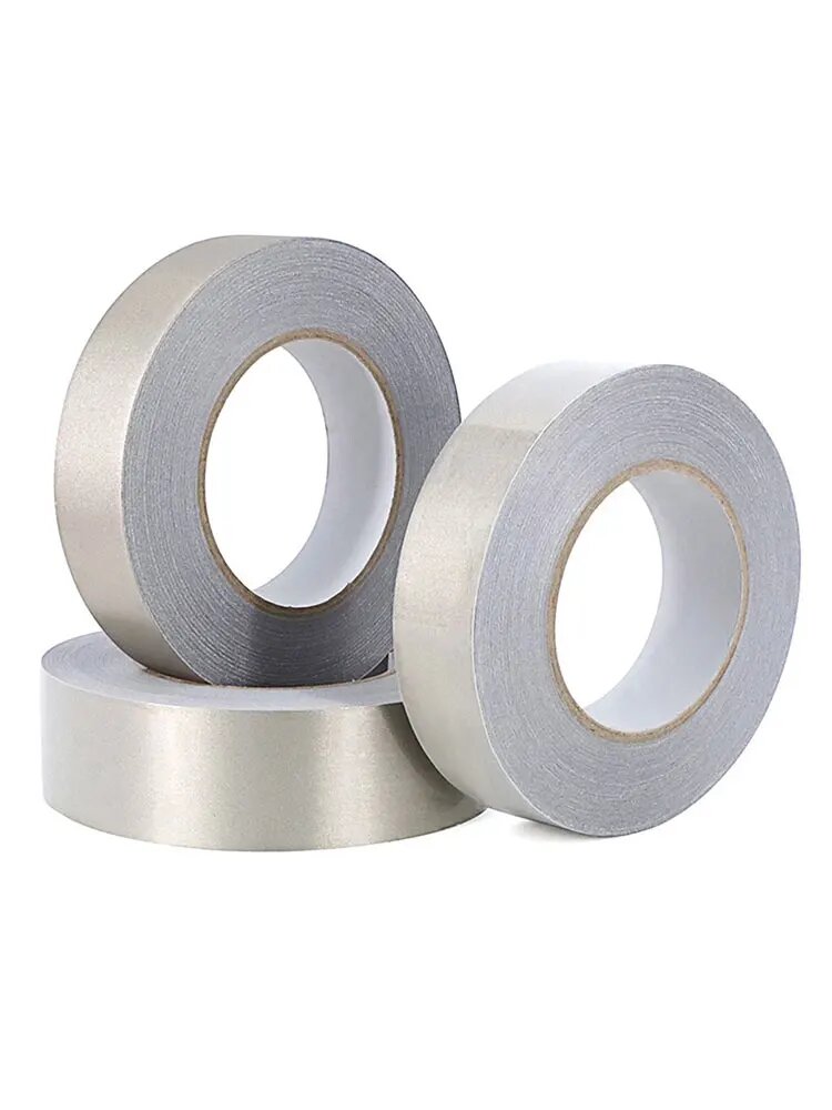 Серебряная Проводящая Тканевая Лента, 20 М, Двухслойная Для Экранирования Электромагнитных Помех На ЖК-дисплее, Изолента