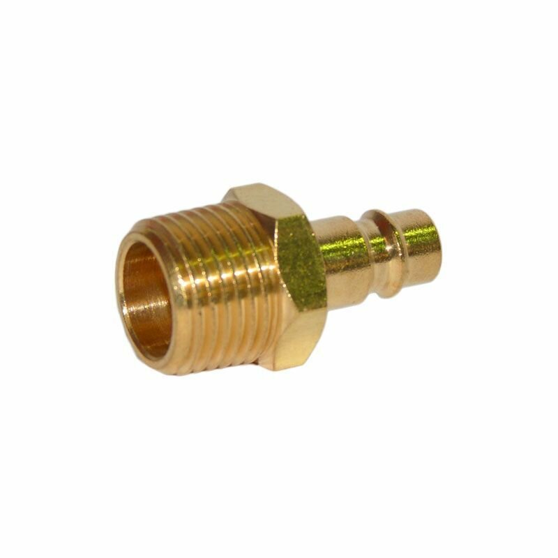 Штуцер быстросъемное соединение (брс) евро "рапид папа" - "наружная резьба 1/2" воздушный пневматический быстросъем AIST 90991413