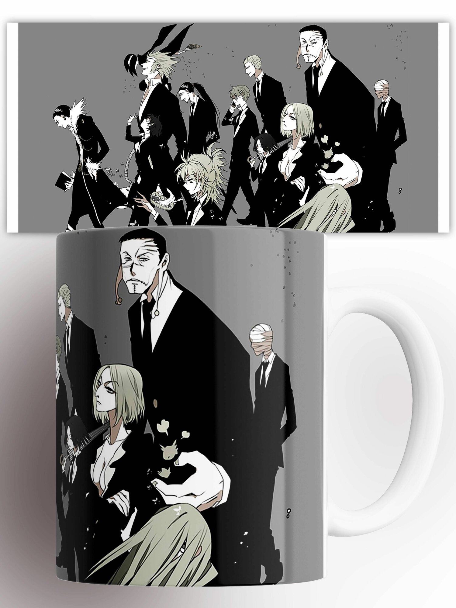 Кружка с принтом Аниме Хантер Х Хантер Hunter X Hunter 330 мл