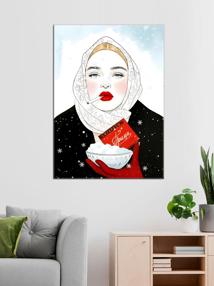 Картина на стену "Russian girls", 30х40 см