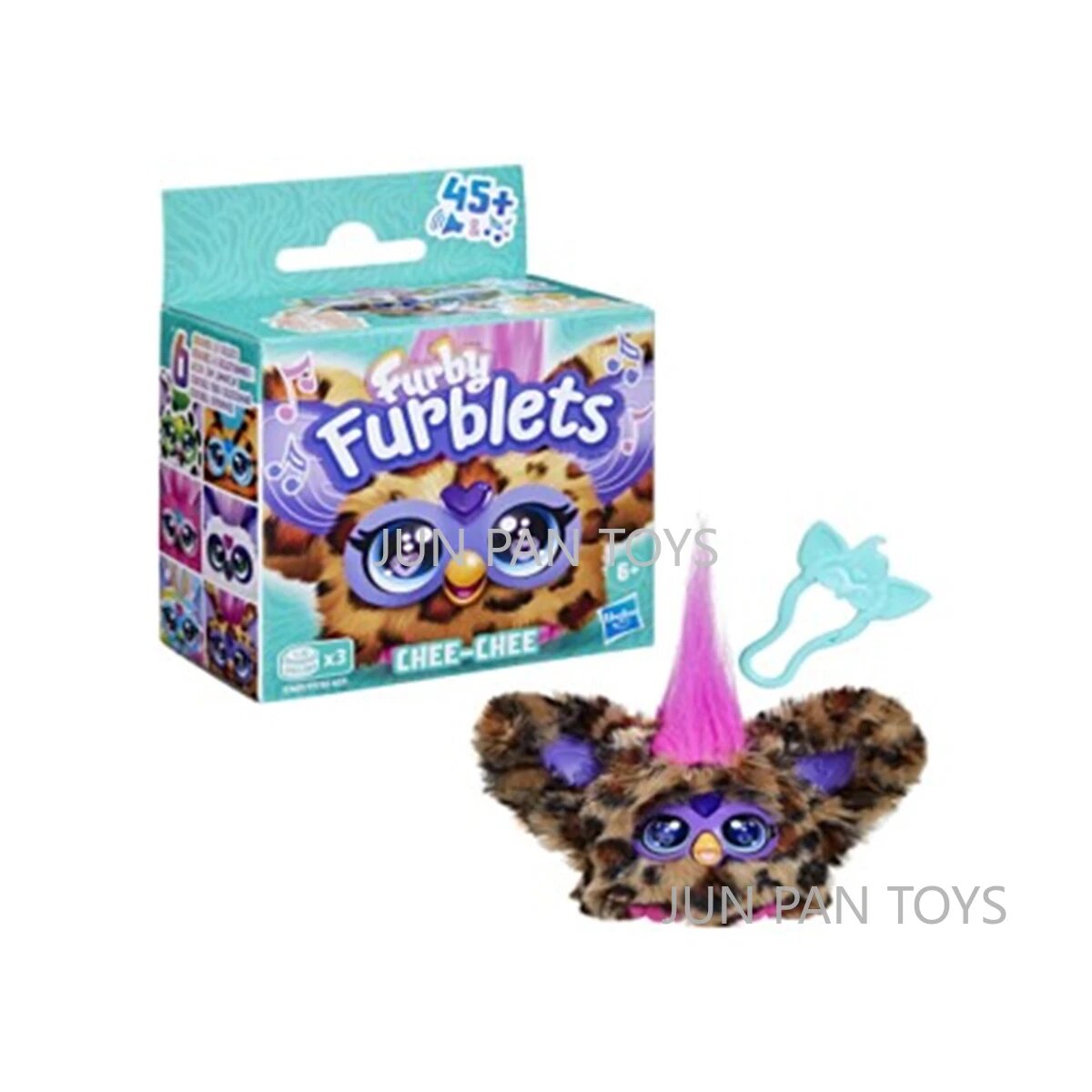 Furby Furblets Mini Friend TAKARA TOMY Фиолетовый, Chee-Chee