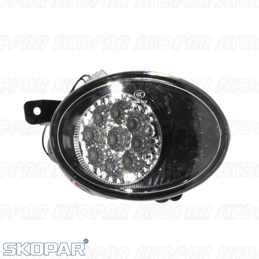 Передняя 9-светодиодная противотуманная фара, автомобильные аксессуары для VW Transporter Multivan T5, подтяжка перед T6 2010 2011 2012 2013 2014 2015 1 pc Right Side