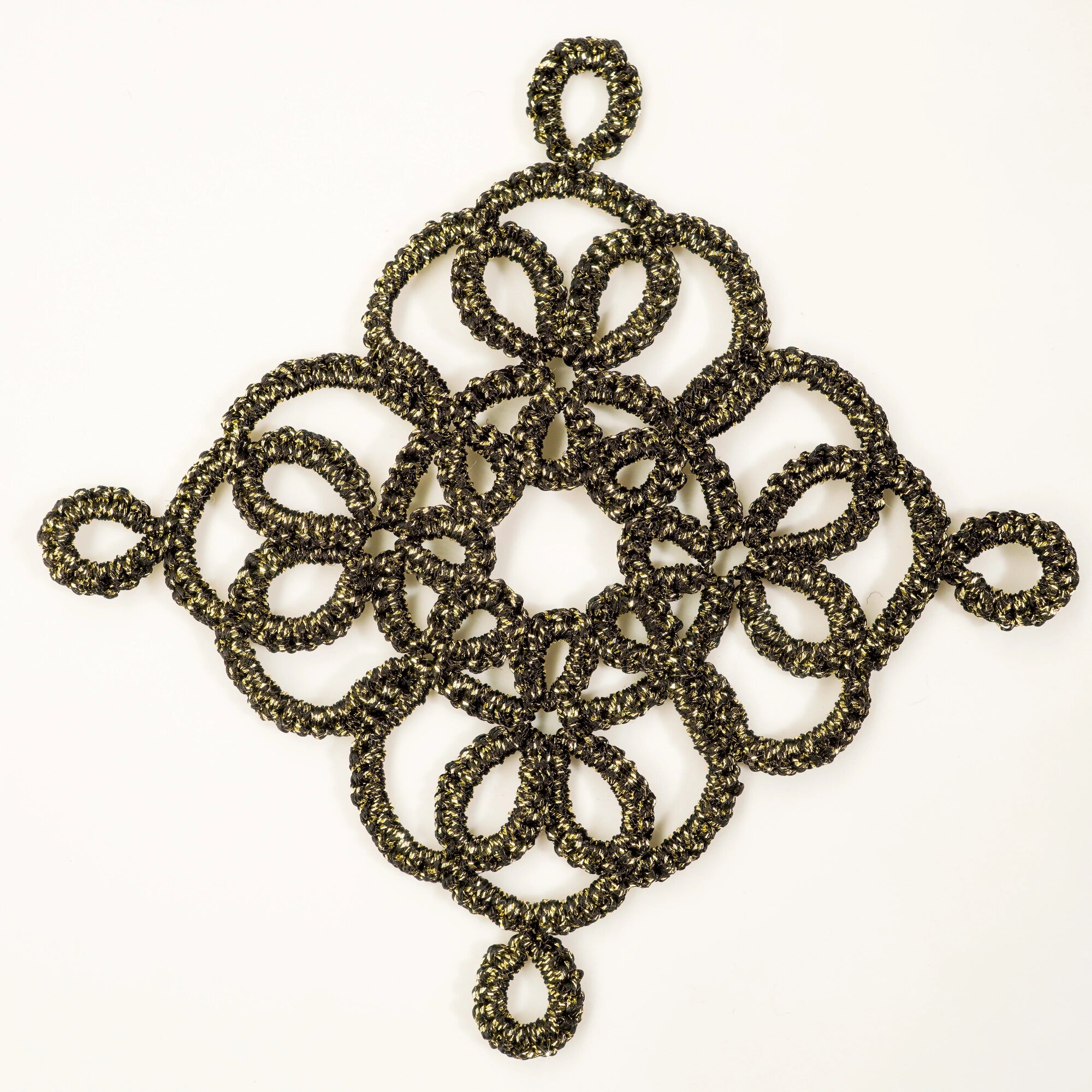 Calais FS металлическая нить для вышивки 4-х нитка