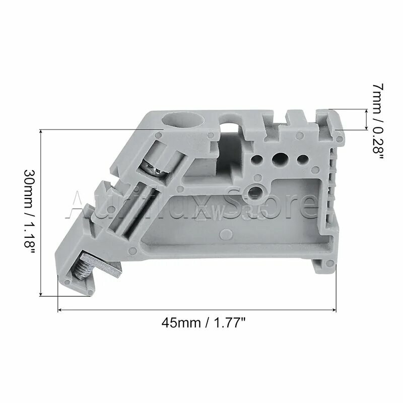 Клеммный блок YPAY EW/35 серый 20pcs