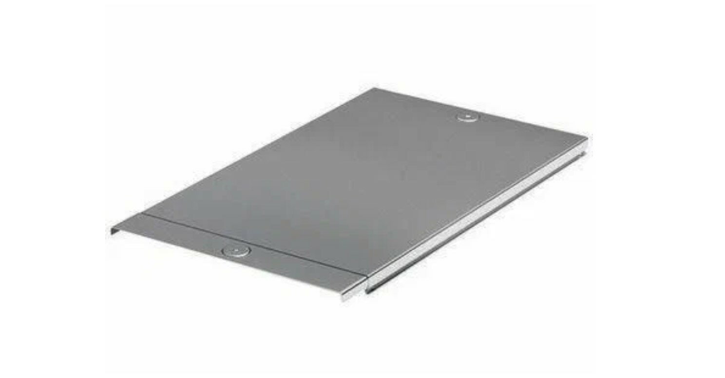 Крышка для лотка осн.100 L2000 сталь 0.6мм с заземл. оцинк. DKC 35512