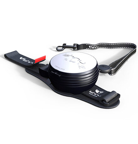 Поводок-рулетка Лишиню Ориджинал для собак Белый XS 2 - 4 кг