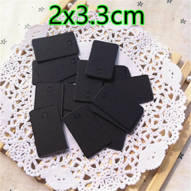 Черные пустые картонки для ручной работы Черный, Style 18