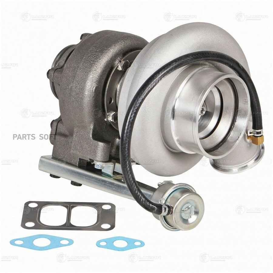 Турбокомпрессор КАМАЗ дв. Cummins 6ISBe,6ISDe E-4,5 (HE351W) (LUZAR) от официального дистрибьютора, LUZAR, артикул LAT0734