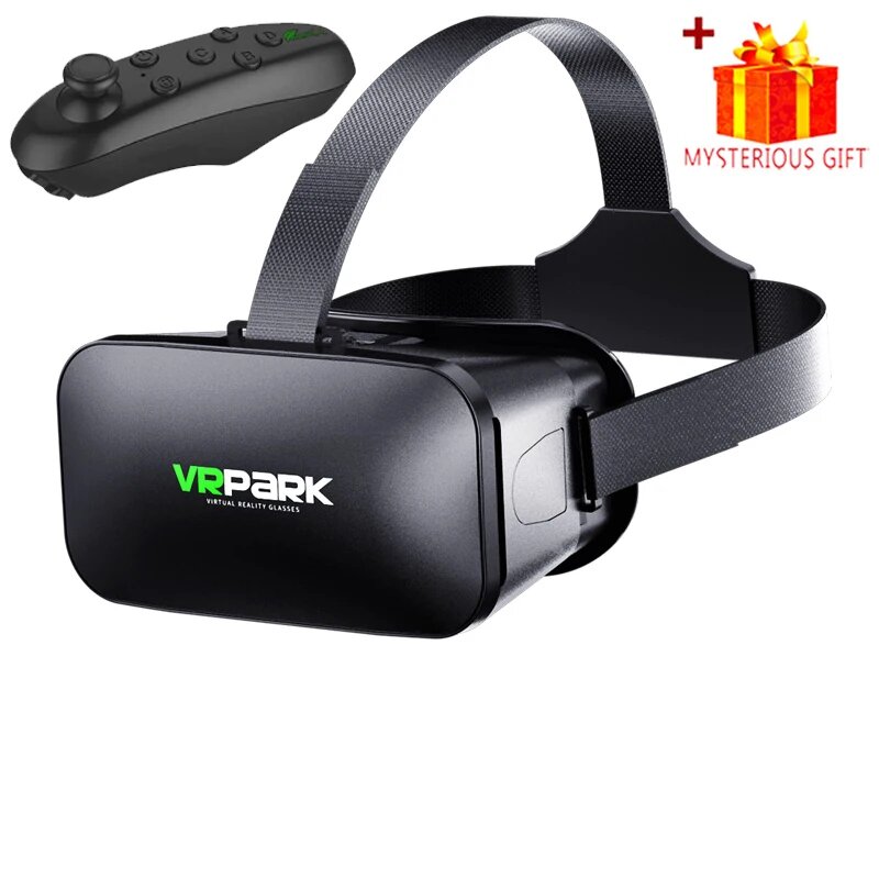 VR-очки 3D VR Park с пультом, черные