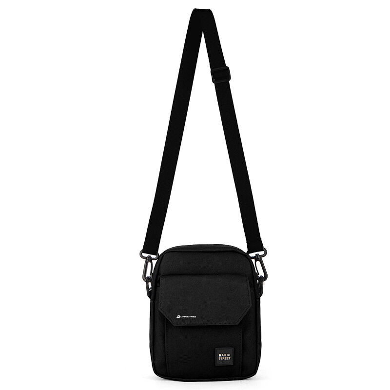 Тканевая сумка унисекс ALPINE PRO многоцветная, черная, с отделением для телефона