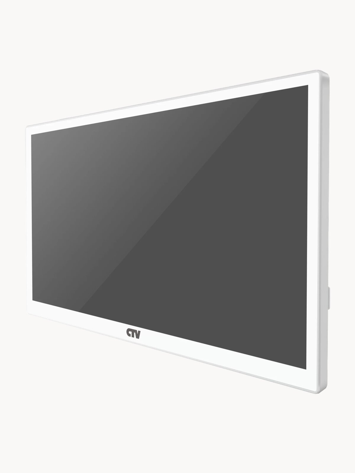 Видеодомофон для квартиры и частного дома CTV-M5101 с Wi-Fi и записью, белый