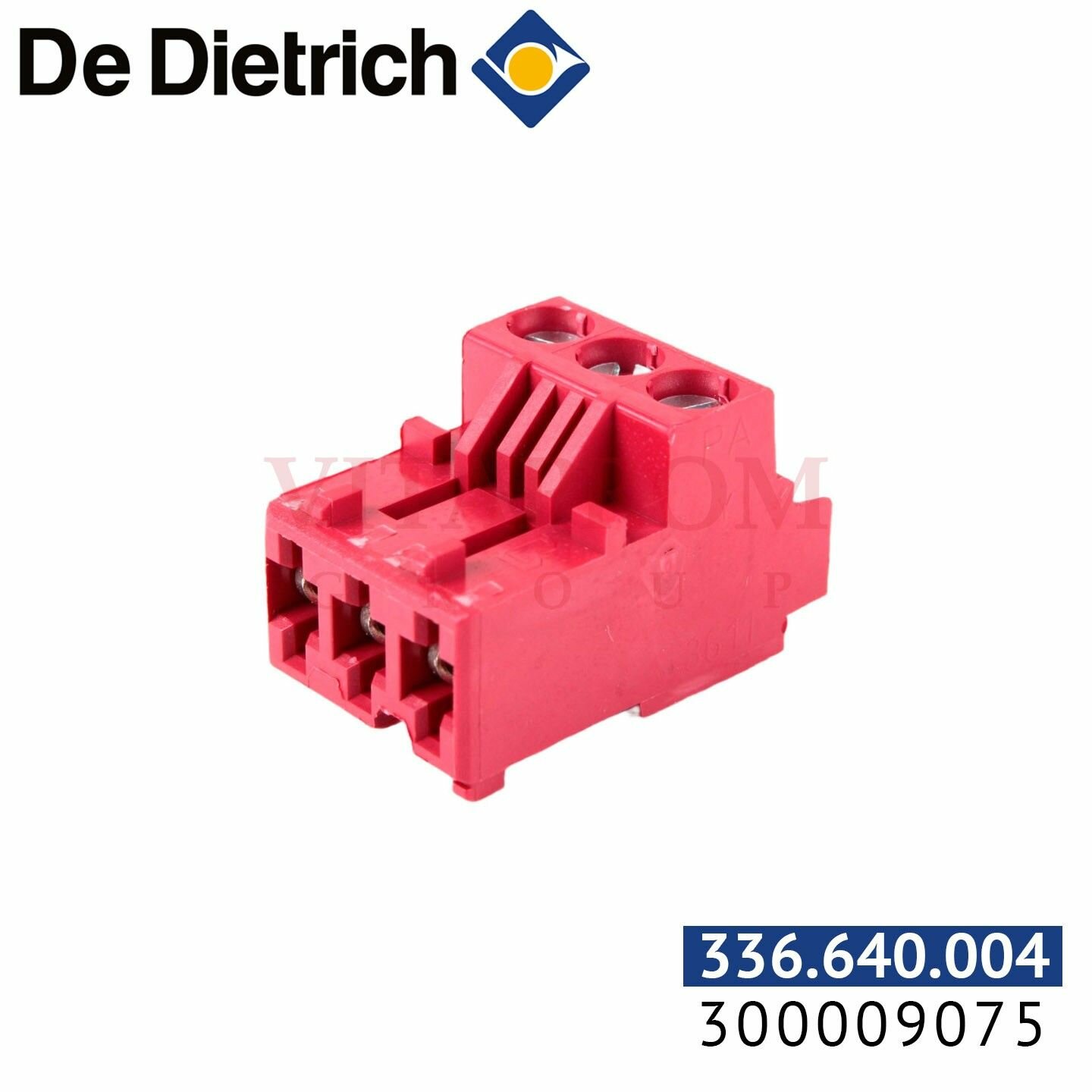 Разъем De Dietrich 300009075 3-контактный