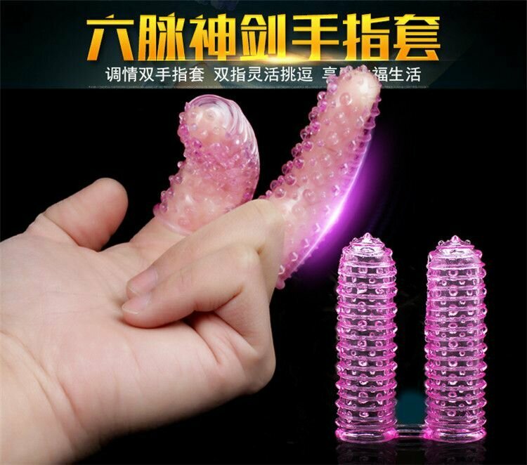 Насадки и удлинители эротические, На палец, 16см