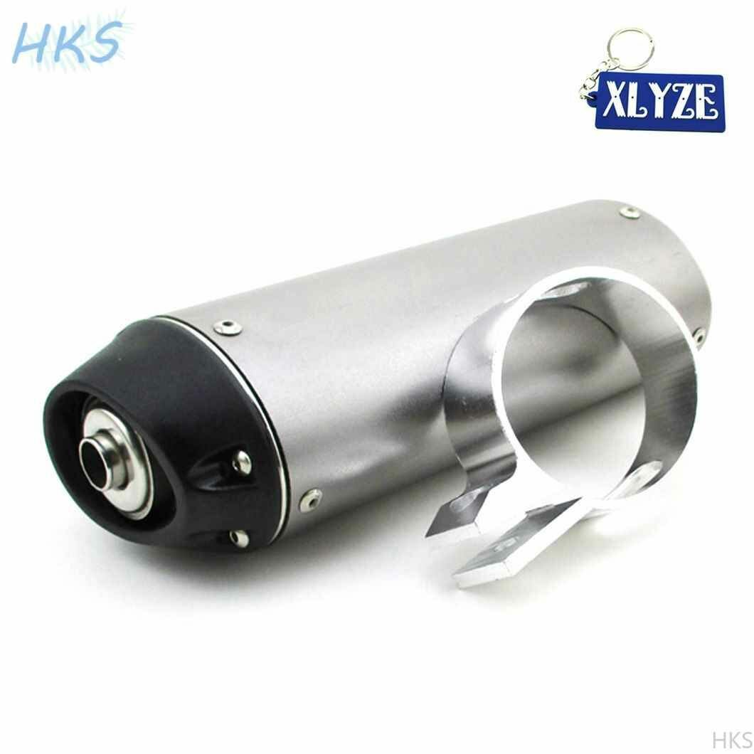 38 мм Бесшумный Бесшумный глушитель выхлопных газов XLYZE Для 125cc 140cc 150cc 160cc Пит-байк ATV Pitster GPX BSE KAYO Pit Dirt Motard BikeHKS