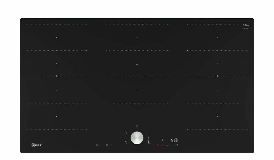 Варочная панель индукционная NEFF T69PTX4L0, черный