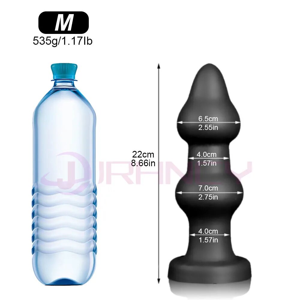 45-90 мм огромные анальные бусины из мягкого силикона, БДСМ, секс-игрушки для взрослых для Black M