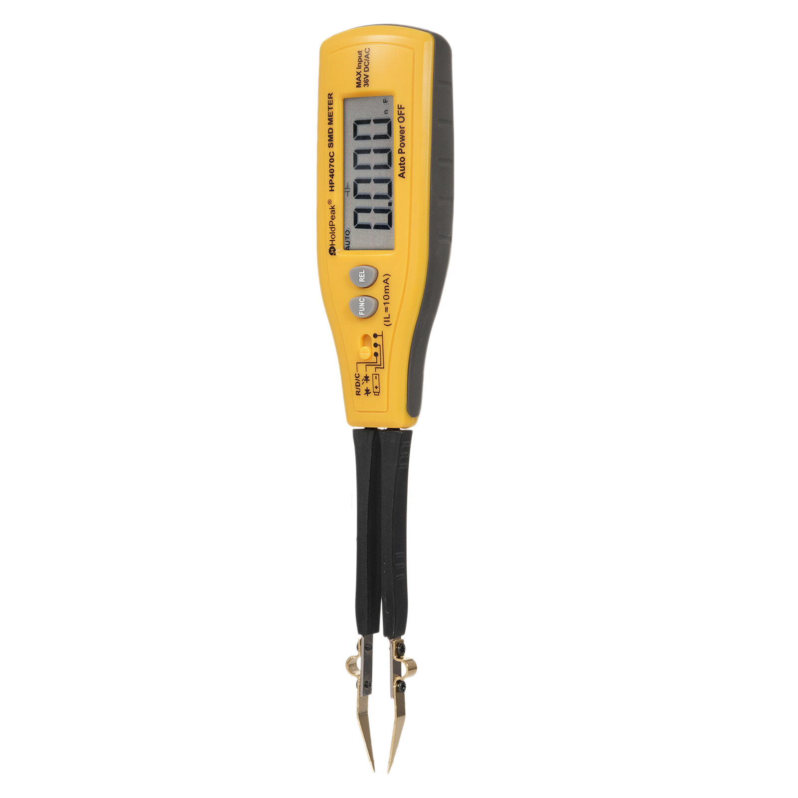 HoldPeak HP-4070C Управление SMART SMD-тестер Тетзерс резистор конденсатор диод непрерывность интеллектуальные тестирующие клипы с относительным значением