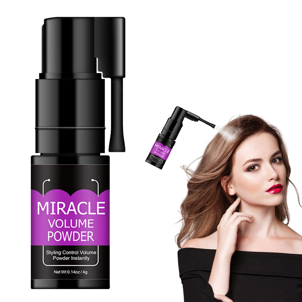360 ° вращающихся волос с объемом порошка пудры укладки волос порошок для волос корневой подъемник