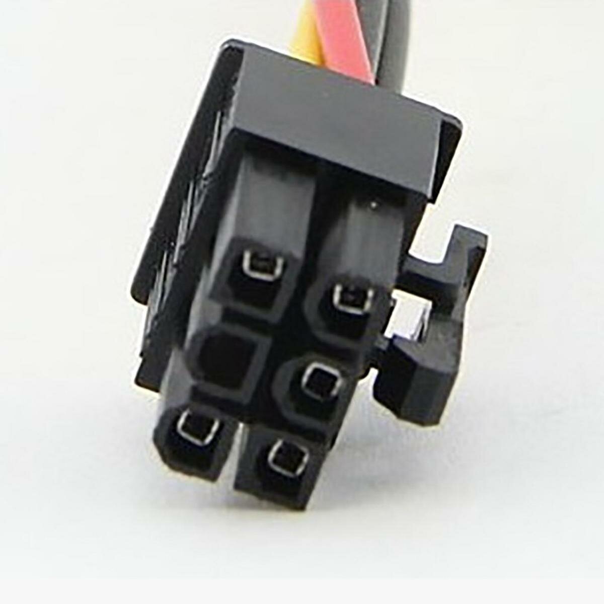 Mosunx ATX IDE Molex Power Dual 4 To 6-Pin PCI Express PCIe Видеокарта Адаптер Кабель 18CM Прямая поставка