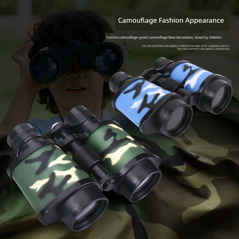 Телескоп для детей от 3 до 10 лет, камуфляжная версия для детей от 6 до 12 лет, специальная развивающая игрушка для
