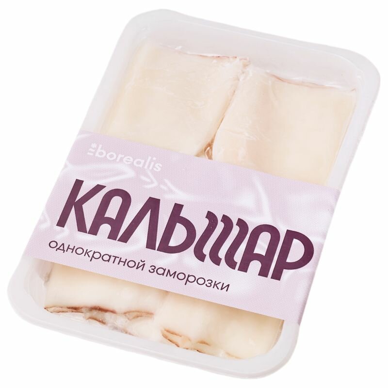 Кальмар командорский тушка без кожи филе 500г