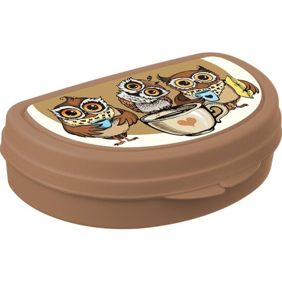 Бутербродница Idea 15х10см М 1201 совы