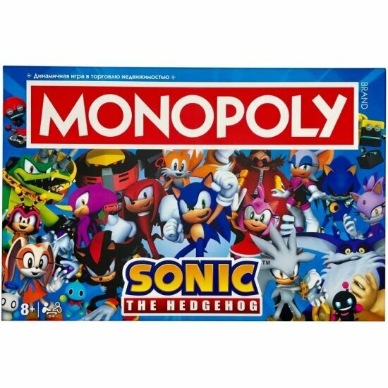 Настольная игра Hasbro Монополия. Соник