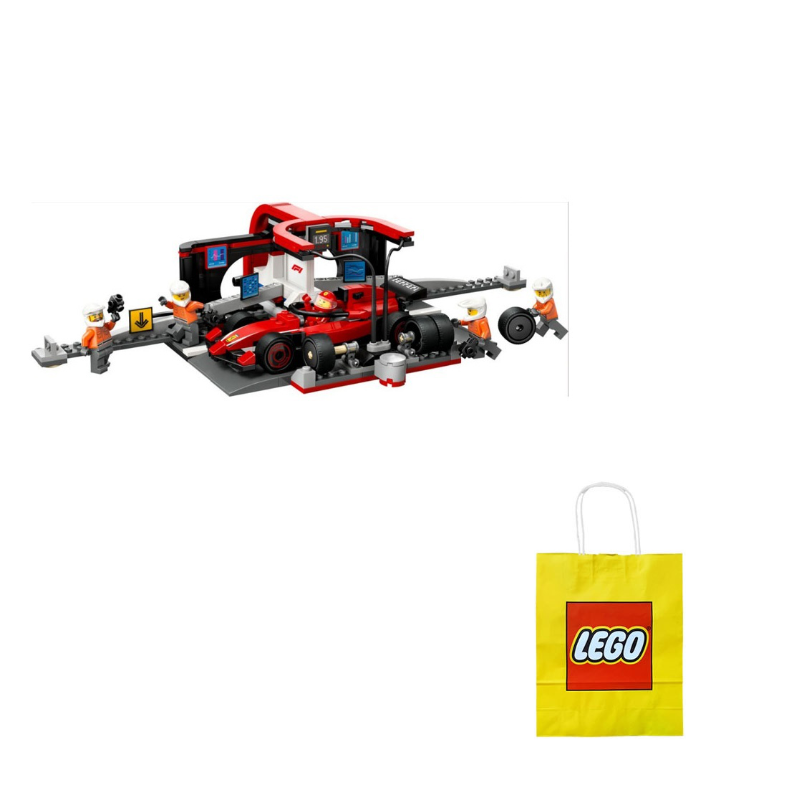 LEGO Городской Феррари F1 Гоночный телевездка Конструкторы 322 элементов 60443