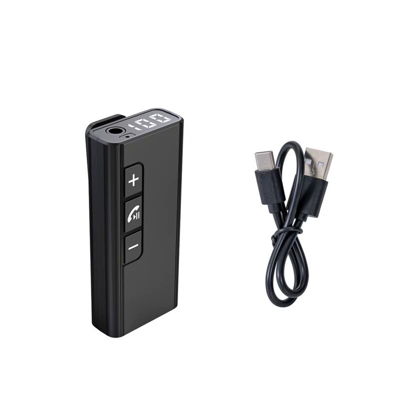 Адаптер Bluetooth 5.4 для автомобильной аудиосистемы, преобразователь проводного аудио в беспроводной для наушников и