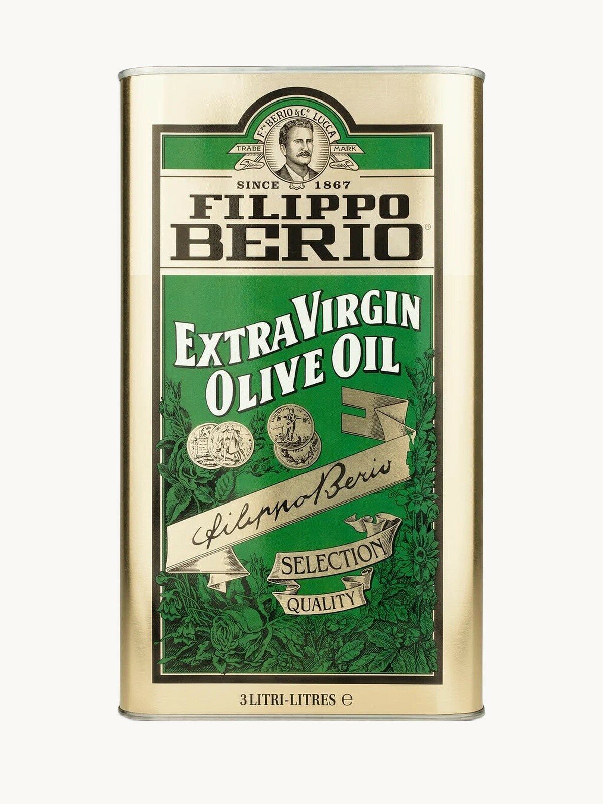 Масло оливковое Filippo Berio нерафинированное, 3 л