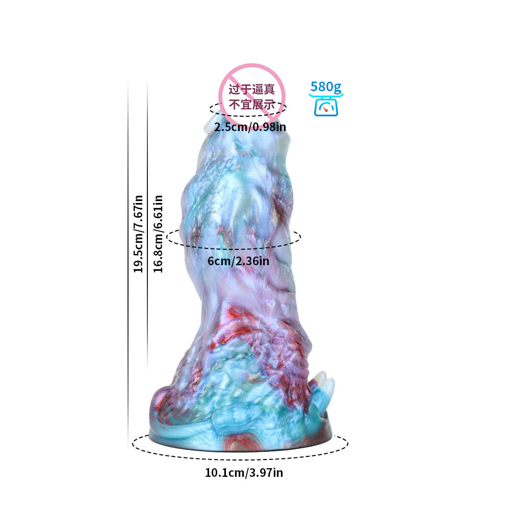 Фаллос в форме инопланетянина, мягкий и реалистичный, дилдо в форме дракона, обучающая секс-игрушка SM, женский мастурбатор, продукт для взрослых.