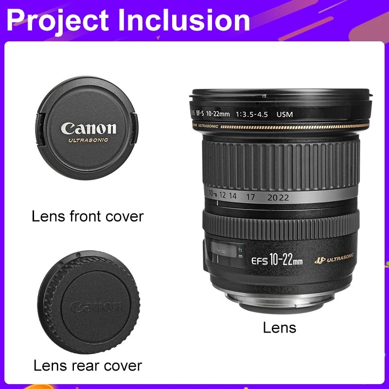 Объектив Canon EF-S 17-55 мм f2.8 IS USM Объектив DSLR с большой диафрагмой и широкоугольным зумом