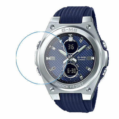 Скрин Мобайл защитный экран для часов Casio MSG-C100-2A из нано стекло 9H