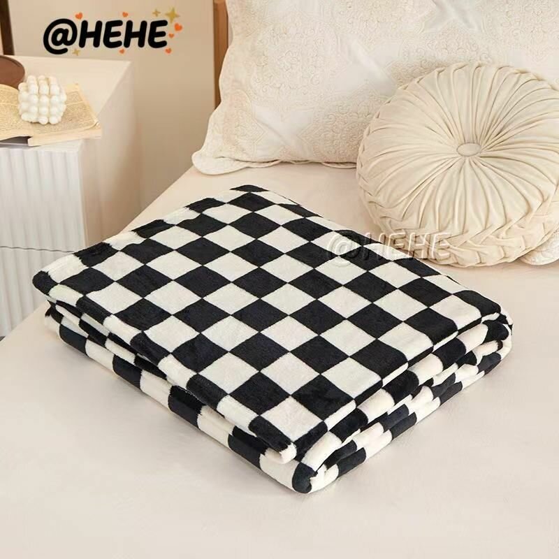 Плед фланелевый 230x200 см, уютный, мягкий, для дома и дачи