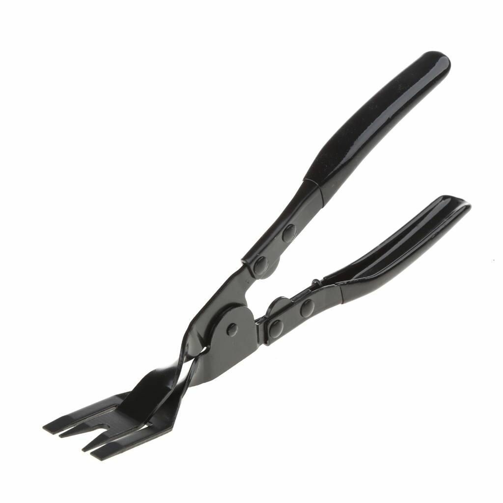 Съемник зажимов для панелей дверей автомобиля, инструмент для снятия обивки, Черный