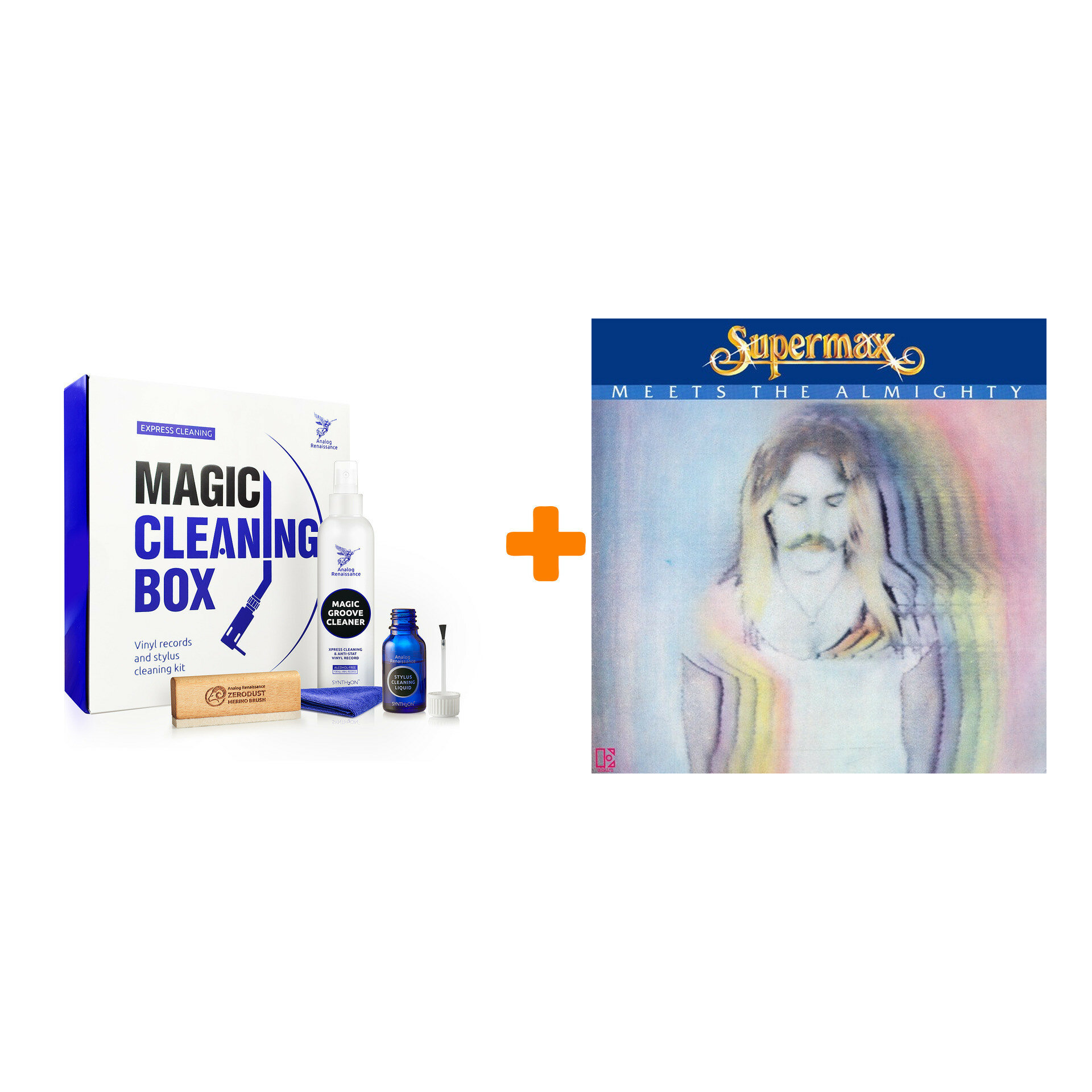 Supermax Supermax Meets The Almighty LP + Набор по уходу за винилом Magic Cleaning Box