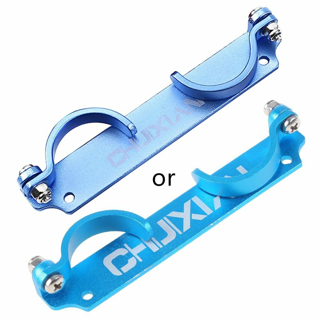 Боковая подставка для удилищ на рыболовном ящике - синий