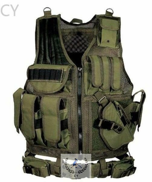Жилет разгрузочный / Тактическая разгрузка / Жилет для страйкбола, охоты и рыбалки